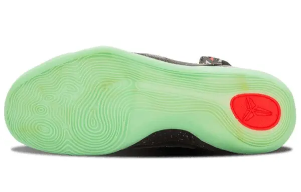 Nike Kobe Elite "gumbo League Maestro" High-top Sneakers - Multi-color/green Glow-black