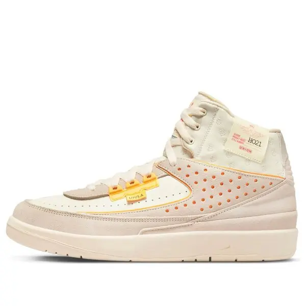 JORDAN 2 Retro Sp X Union La Rattan Sneakers - Cream White/light Brown