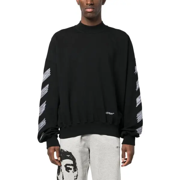 Off-White Scribble Diag Print Sweatshirt