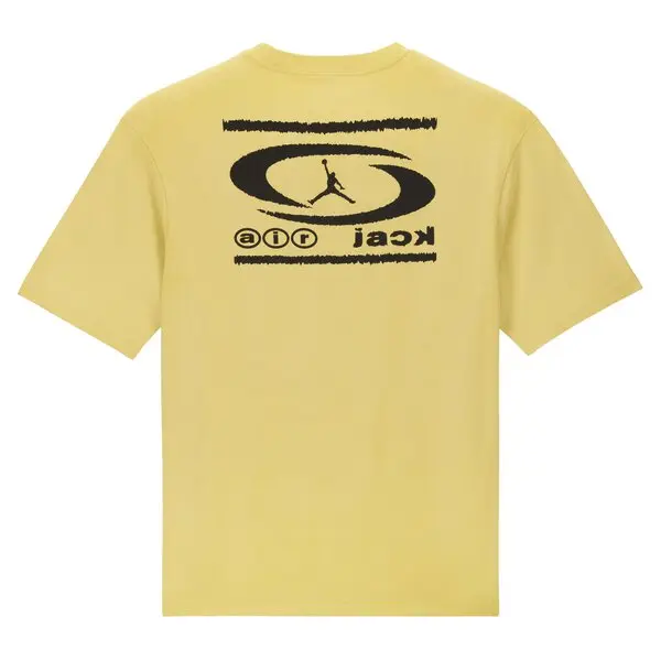 JORDAN X Travis Scott Air T-shirt - Celery