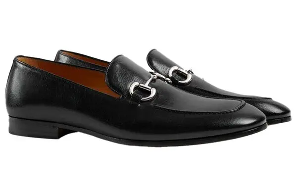 Gucci Horsebit Loafers - Black/silver