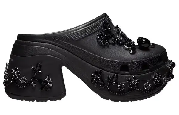 CROCS Simone Rocha X Siren Clog - Black
