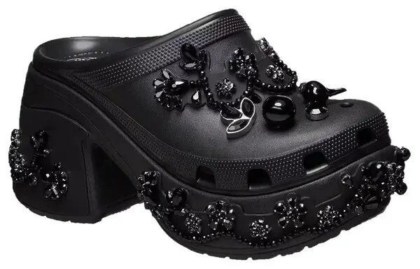 CROCS Simone Rocha X Siren Clog - Black
