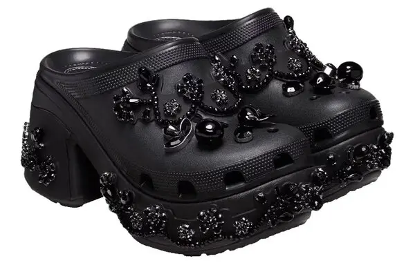 CROCS Simone Rocha X Siren Clog - Black