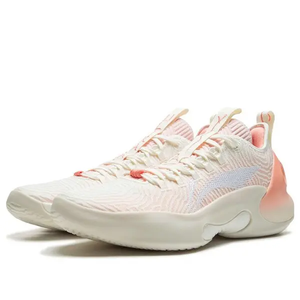 LI-NING Yushuai Ultra Low Athletic Sneakers - White/orange