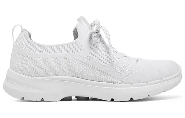 Sketchers Go Walk Radiant Summer Sneakers - White/silver