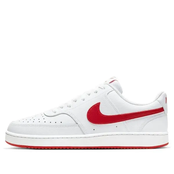 Nike Court Vision Low Sneakers - White/red