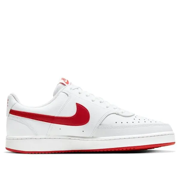 Nike Court Vision Low Sneakers - White/red