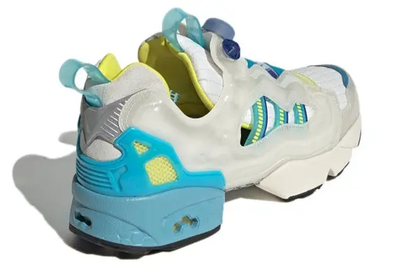 Adidas Zx Fury "shock Cyan" Sneakers - White/blue/blue