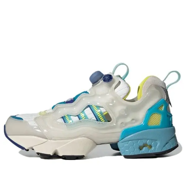 Adidas Zx Fury "shock Cyan" Sneakers - White/blue/blue