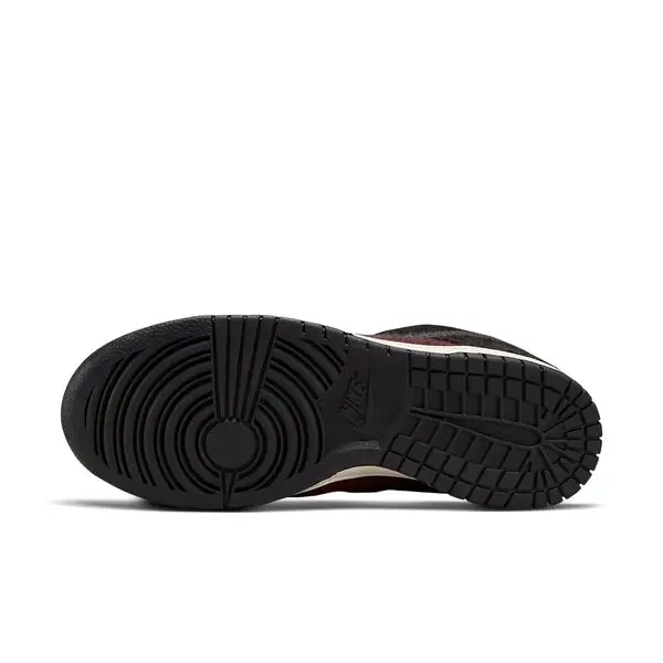 Nike Dunk Low Se Fleece Sneakers - Wine Red