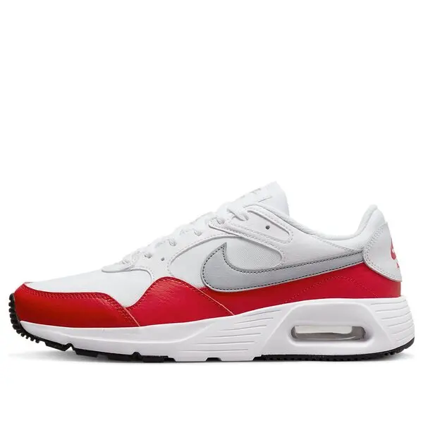 Nike Max Sc Sneakers - White/red