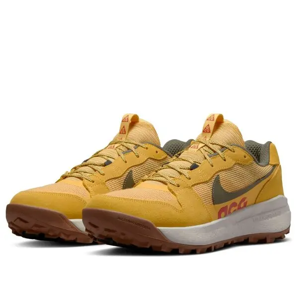 Nike Lowcate 'solar Flare' Sneakers - Yellow/red