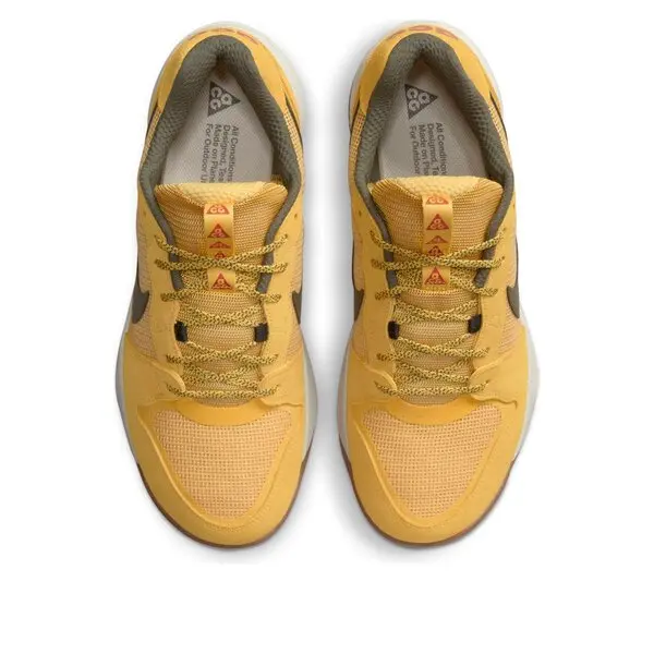 Nike Lowcate 'solar Flare' Sneakers - Yellow/red