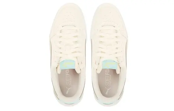 PUMA Skye Low Top Sneakers - Pink/yellow