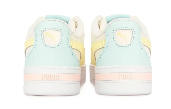 PUMA Skye Low Top Sneakers - Pink/yellow