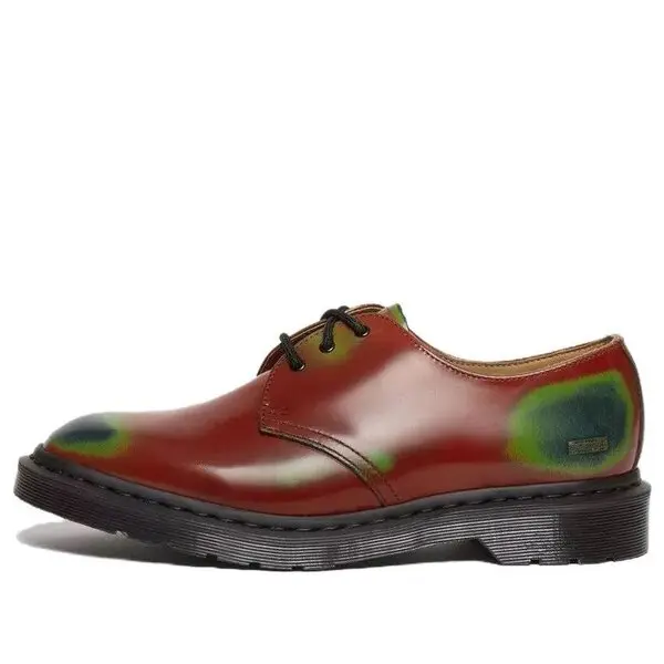 Dr. Martens X Supreme 1461 'wear Away Pack Red - Red/black