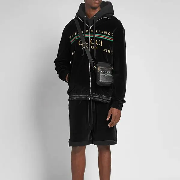 Gucci Chenille Embroidered Zip-up Jacket