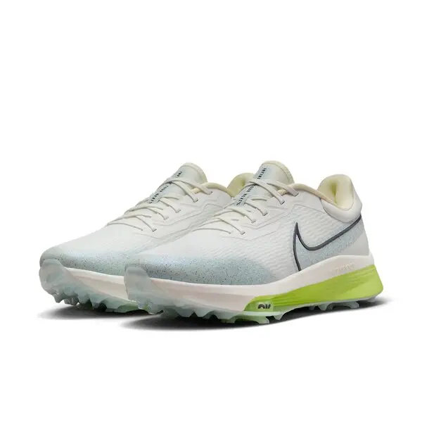 Nike Zoom Infinity Tour Next% Wide Golf Shoes - White/blue