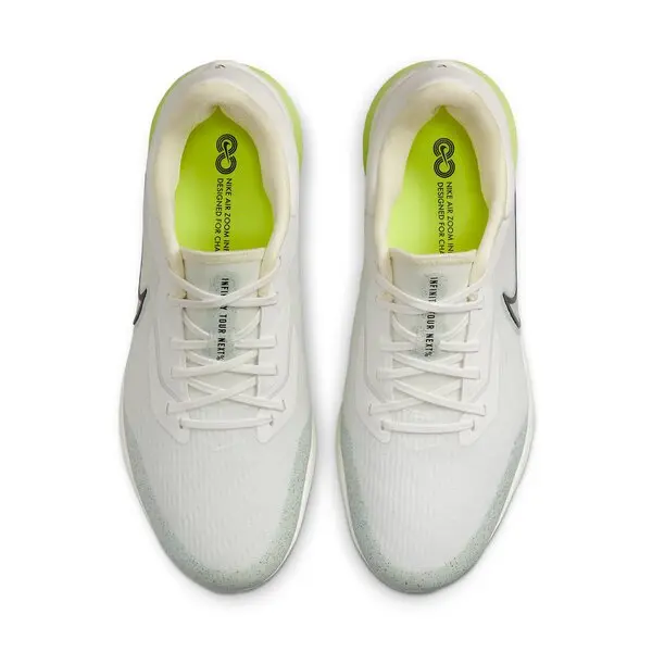 Nike Zoom Infinity Tour Next% Wide Golf Shoes - White/blue