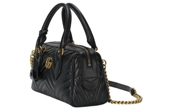 Gucci Gg Marmont Small Top Handle Bag
