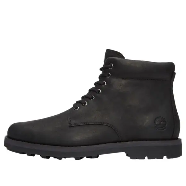 Timberland Waterproof Lace Up Ankle Boots - Black