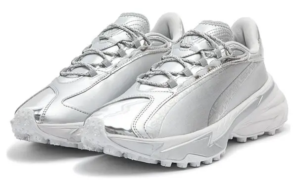 PUMA Spirex X Hajime Sorayama Silver Sneakers