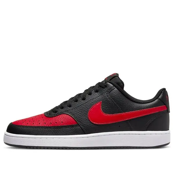 Nike Court Vision 1 Low Sneakers - Black/red