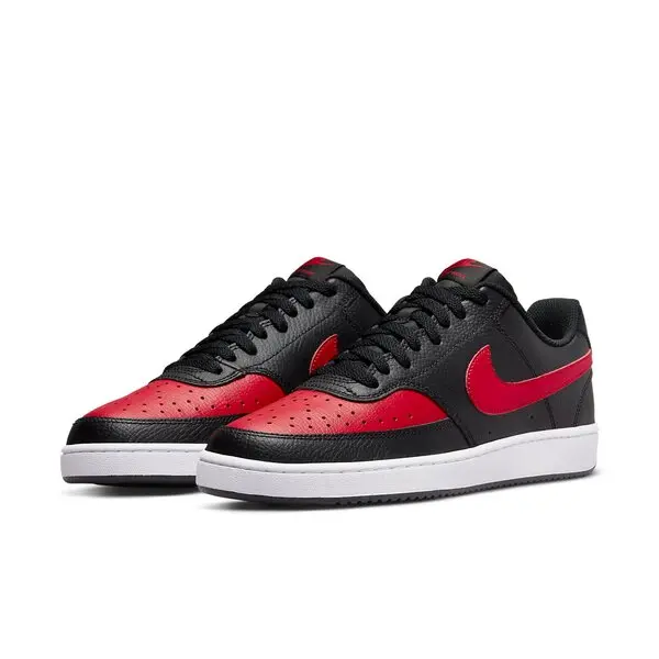 Nike Court Vision 1 Low Sneakers - Black/red