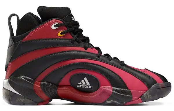 REEBOK Damian Lillard X Shaqnosis "damenosis" High Top Sneakers - Black/red