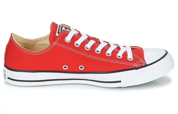 CONVERSE Chuck Taylor All Star Low Top Sneakers - Red/white