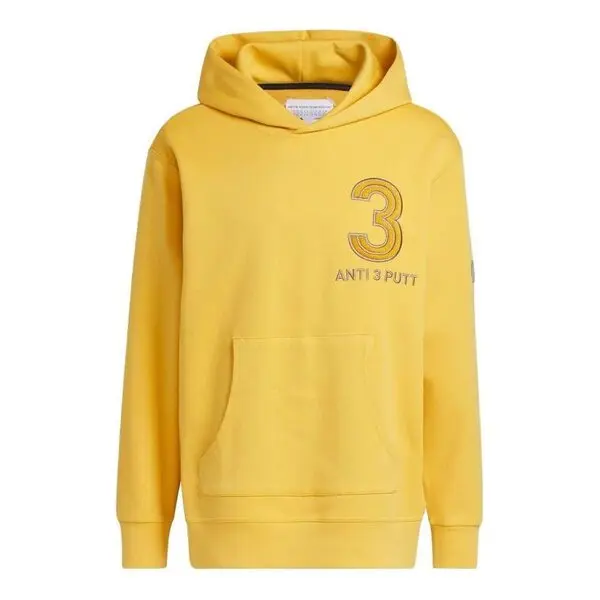 Adidas Adicross Anti 3 Putt Hoodie - Yellow
