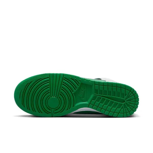 Nike Dunk High Top Sneakers - Pine Green/white/white