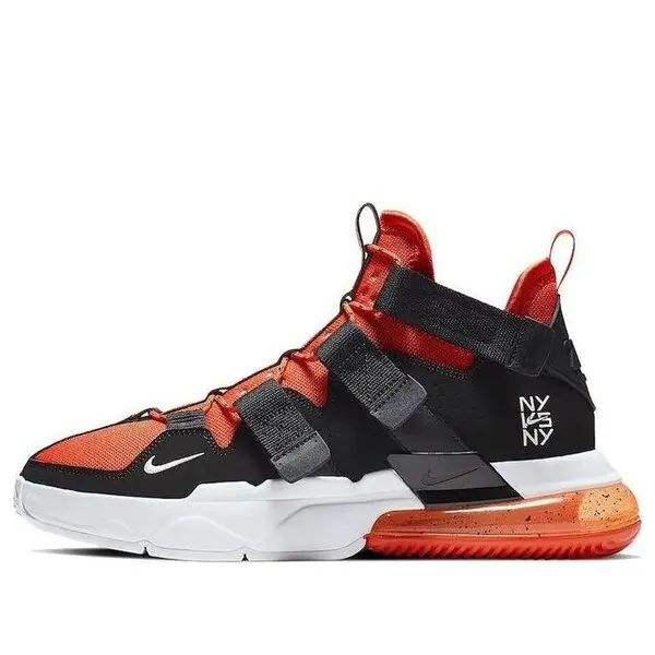 Nike Edge 270 "ny Vs Ny" High Top Sneakers - Black/orange