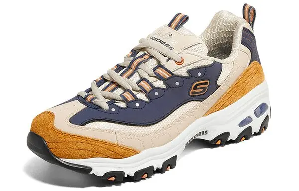 Sketchers D'lites 1.0 'brown Blue' Sneakers - Brown/blue