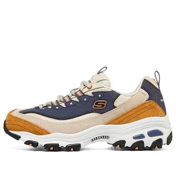 Sketchers D'lites 1.0 'brown Blue' Sneakers - Brown/blue
