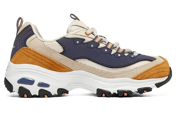 Sketchers D'lites 1.0 'brown Blue' Sneakers - Brown/blue