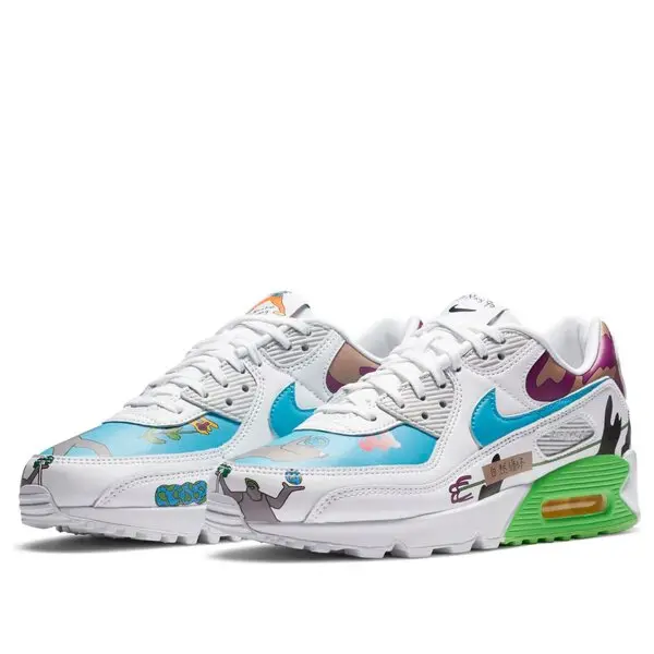 Nike X Air Max 90 Flyleather Ruohan Wang Sneakers