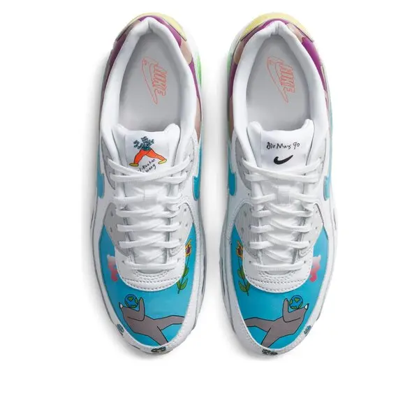 Nike X Air Max 90 Flyleather Ruohan Wang Sneakers