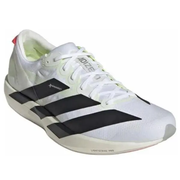 Adidas Adizero Adios Athletic Shoes - Cloud White/core Black/silver Metallic