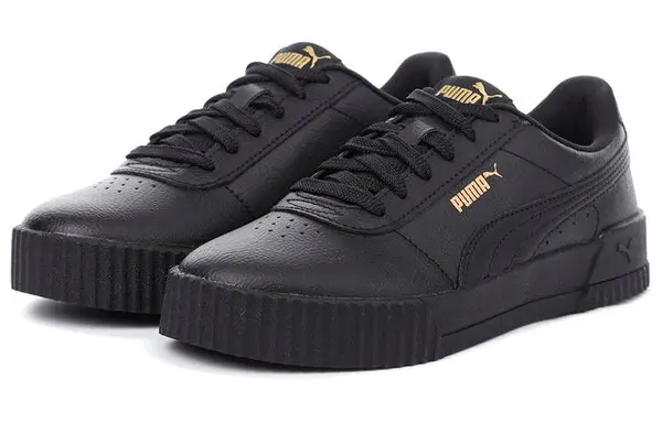 PUMA Carina Leather Sneakers - Black
