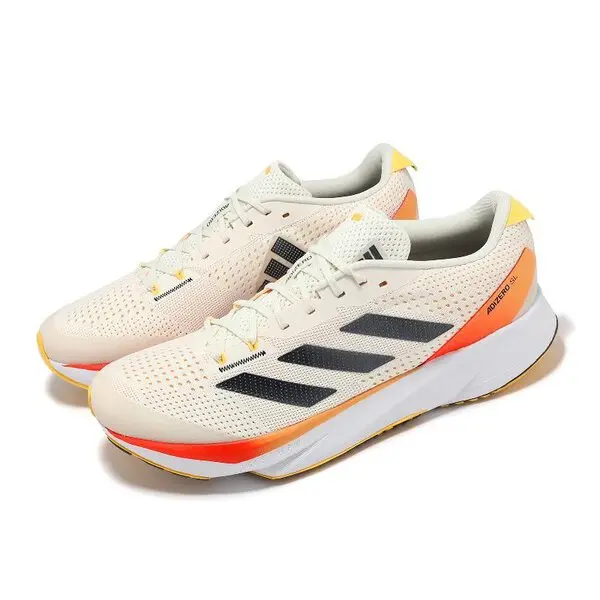Adidas Adizero Sl Athletic Sneakers - Ivory/core Black/spark
