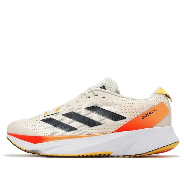 Adidas Adizero Sl Athletic Sneakers - Ivory/core Black/spark