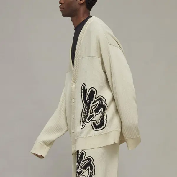 Adidas Y-3 Logo Knit Cardigan