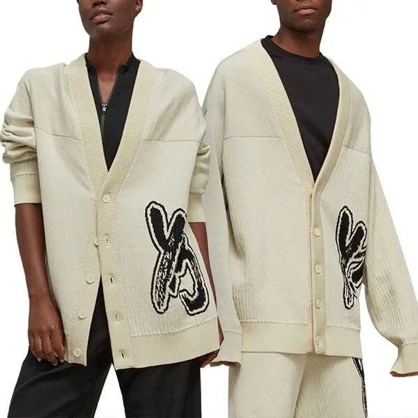 Adidas Y-3 Logo Knit Cardigan