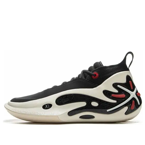 LI-NING Way Of Wade "announcement" Abau049-2 Sneakers - Black/white/red