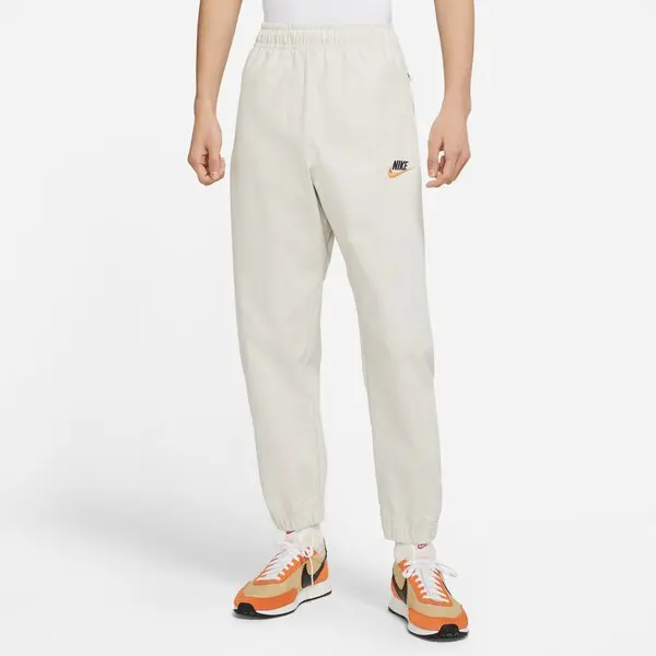 Nike Woven Logo Printing Sports Pants/trousers/joggers Autumn White - Default Color
