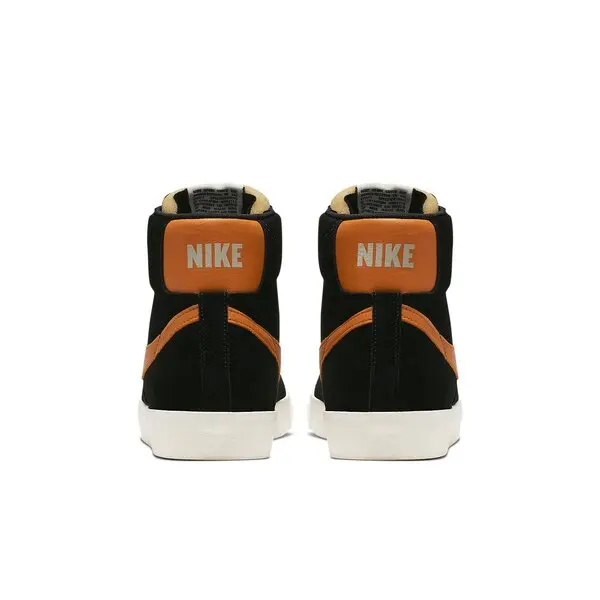 Nike Blazer Mid Vintage High Top Sneakers - Black