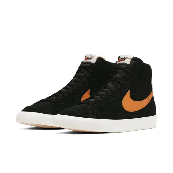 Nike Blazer Mid Vintage High Top Sneakers - Black