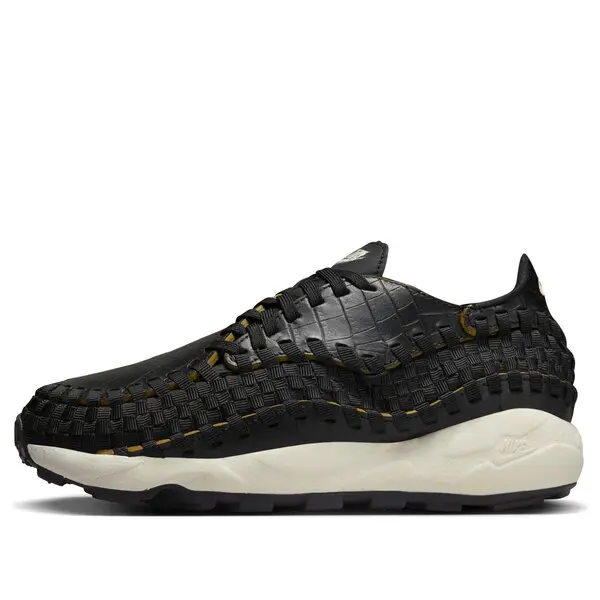 Nike Footscape Woven " Croc" Sneakers - Black
